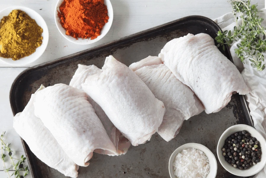 Certified Organic Chicken Thigh Fillets | GreenSoul Organics
